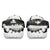 Black Tie-Dye Baseball Clogs 02 - Baller Crown™