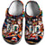 Street Graffiti Baseball Clogs 01 - Baller Crown™